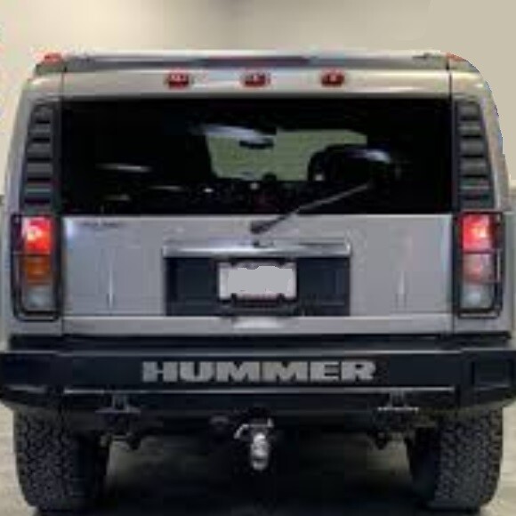 H2 Customization BDTrims Raised Letters For Hummer H2 Bumper - Yellow ...