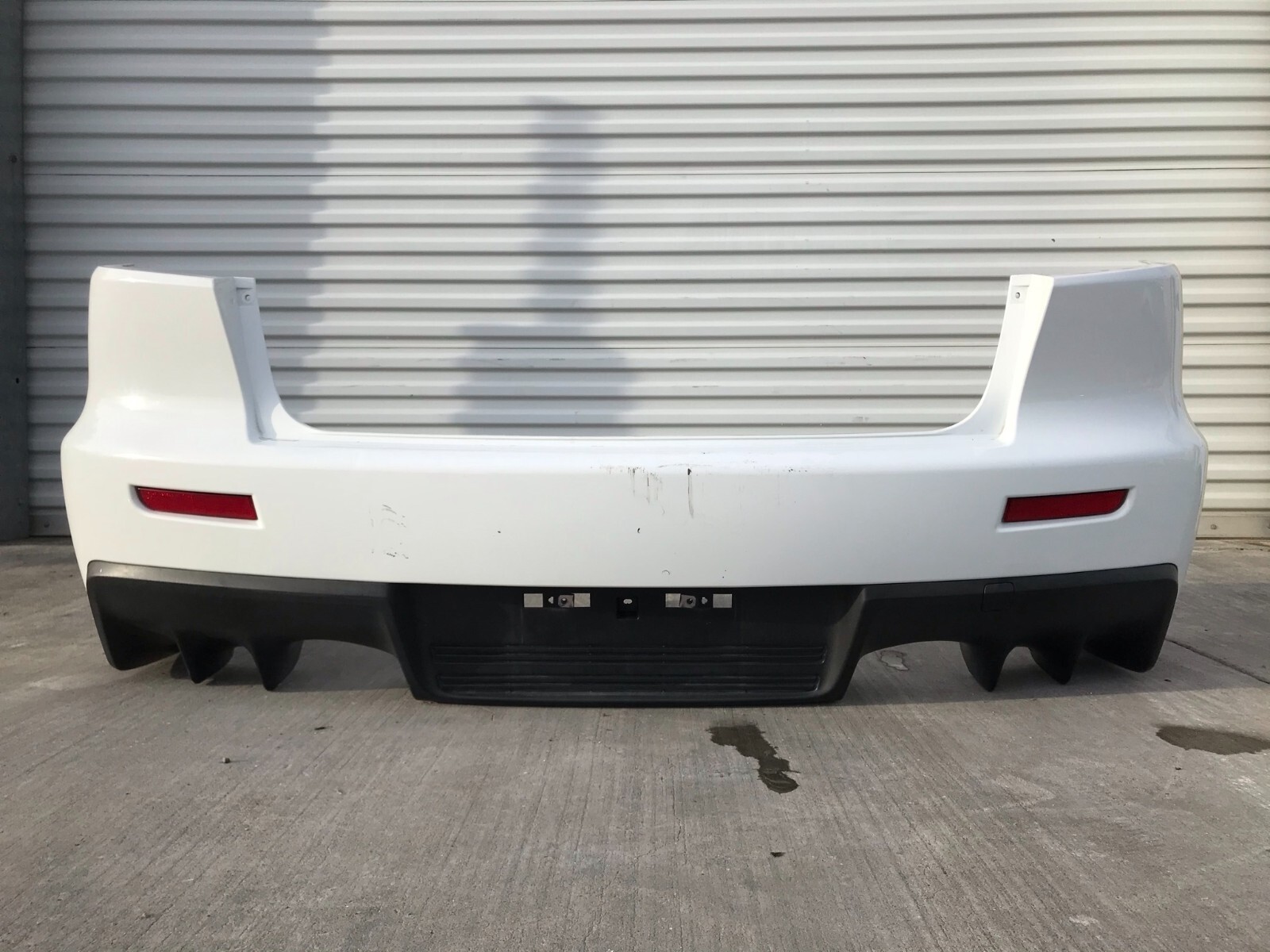 2008-2015 Mitsubishi Lancer Evolution EVO X Rear Bumper Cover W37 ...