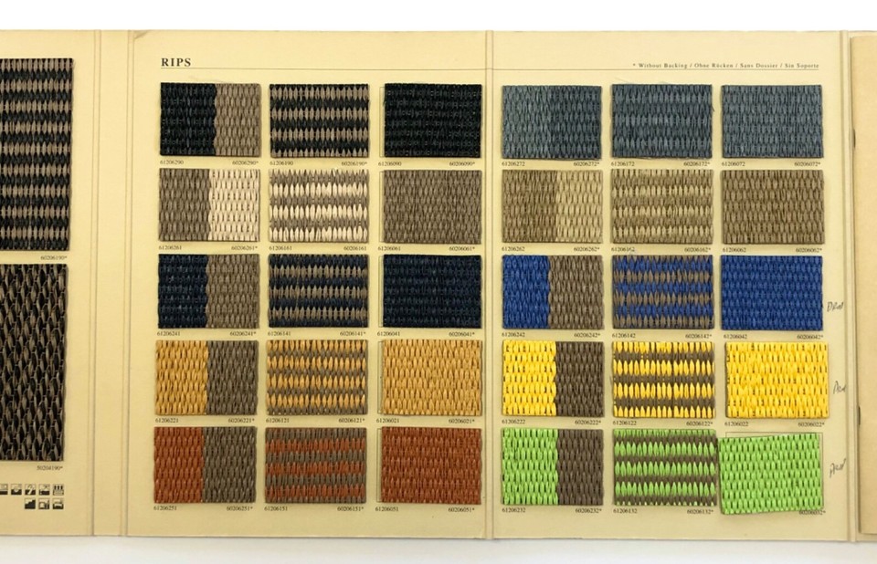 Memphis Era DESIGNER SWEDISH FLOORING 54 Woven Multi Color SAMPLE ...
