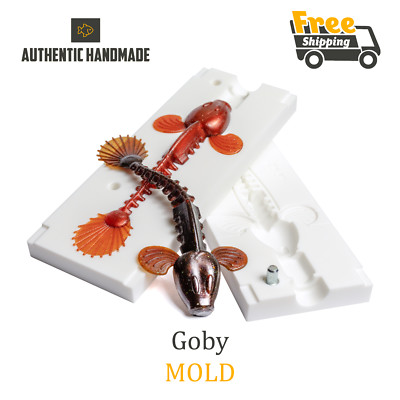 New Fanatik Goby Fishing Mold Lure Bait Mold Soft Plastic 75-125 mm | eBay