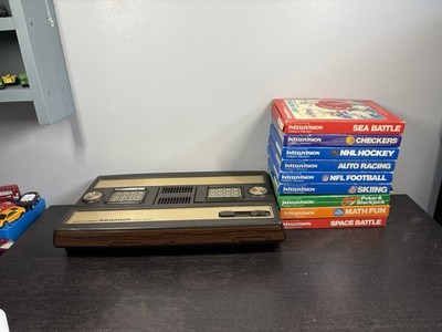Mattel Intellivision Console 2609 Bundle With Games 100% TESTED WORKING ...