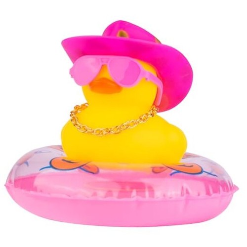 Yellow Duck Dashboard Decorations Mini Rubber Ducks Car Ornament ...