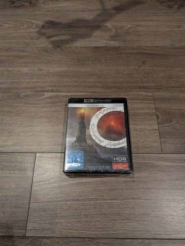 The Lord of the Rings Trilogy 4K Ultra HDR Blue Ray Extended edition ...