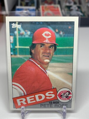 1985 Topps Baseball #600 Pete Rose REDS | eBay