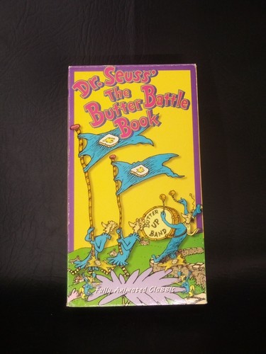 VHS Dr Seuss - The Butter Battle Book (VHS, 1990, Slipsleeve ...
