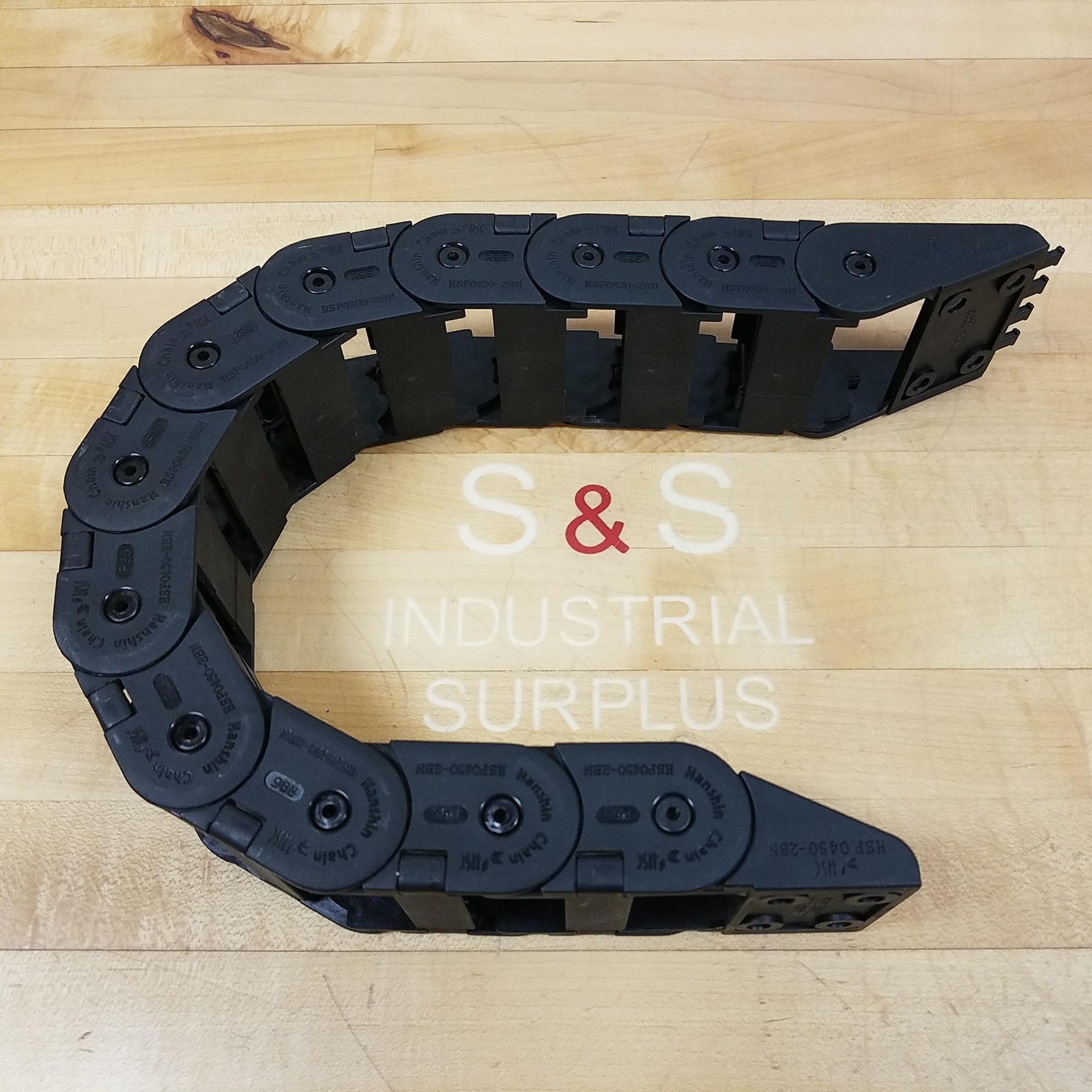 Hanshin Chain HSP 0450-2BN Cable Carrier, 2-1/4" x 1" Inner Dimesion ...