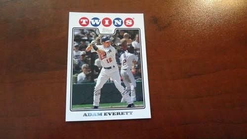 2008 TOPPS # 346 ADAM EVERETT BASEBALL CARD | eBay