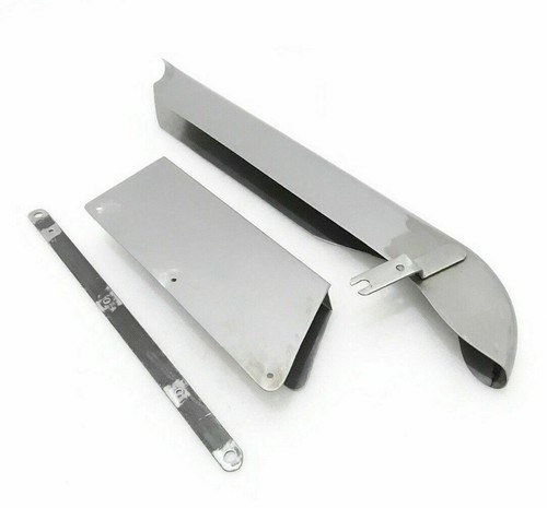 Bsa M20 M21 Raw Steel Chain Guard With Fixing Clamp | eBay