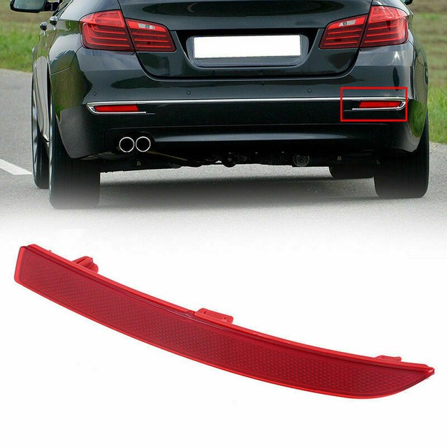 Right Side Rear Bumper Reflector Light Red 63147318556 For BMW F10 F18 ...