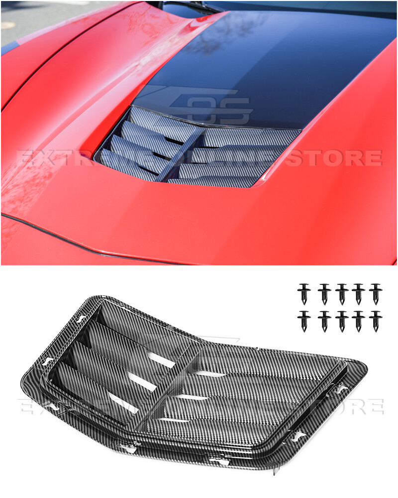 Car Decorative Sticker Corvette C7 Hood Vent Decal - PVC Protective ...