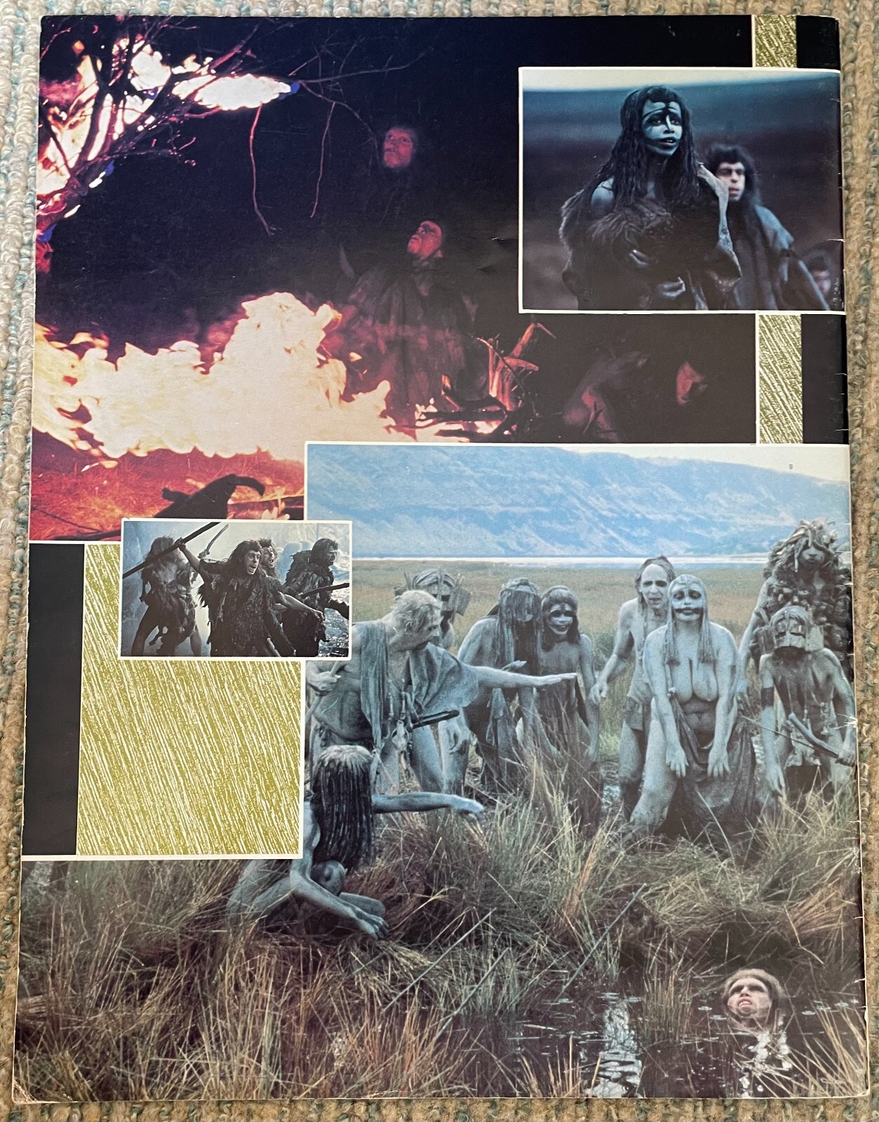 Quest For Fire (Ron Perlman) - Scarce 1982 USA movie special magazine ...