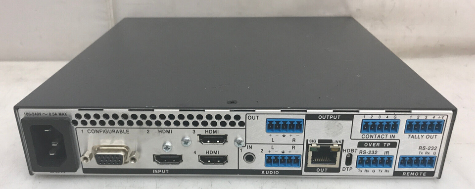 Extron IN1604 DTP Four Input HDCP-Compliant Scaler | eBay