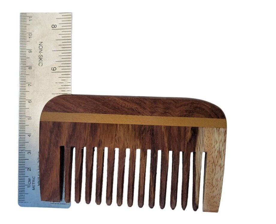 Sikh Comb Wooden Kanga Singh Kaur Kakar Khalsa 1 of 5 Ks Sheesham wood ...
