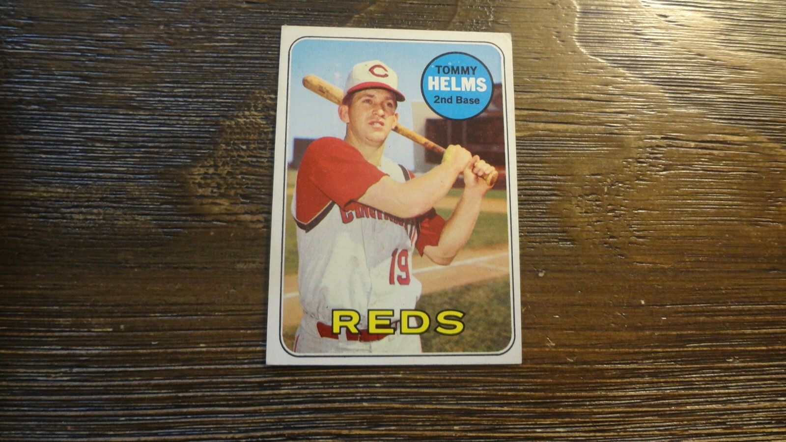 1969 TOPPS # 70 TOMMY HELMS BASEBALL CARD | eBay