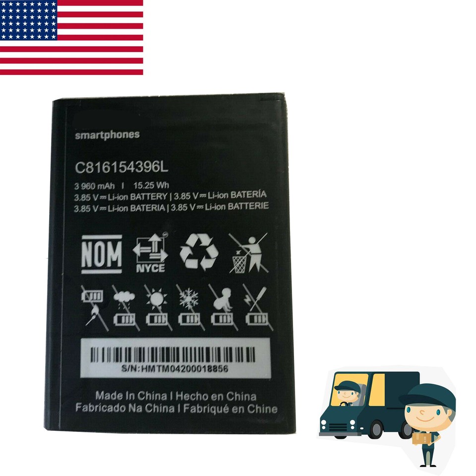 Battery C816154396L For BLU VIVO X6 V0570WW，G60,For BLU V70 V0530WW ...