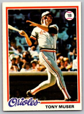 1978 Topps #418 Tony Muser Baltimore Orioles | eBay