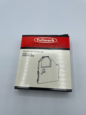 Fullmark Nylon Printer Ribbon N861 BK New Star LC10 Star NX1000 | eBay