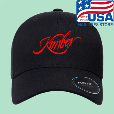 Kimber Guns Firearms Black Hat Baseball Cap Size S/M & L/XL | eBay