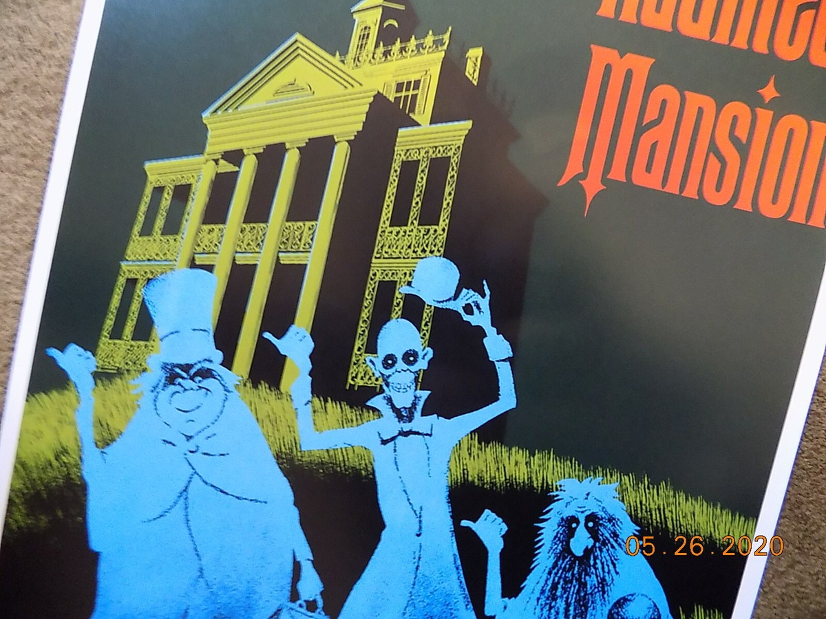 Haunted Mansion Liberty Square Poster