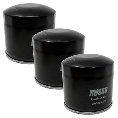 3PK Oil Filter Fits John Deere 1070 110 Compact Loader Backhoe M801002 ...