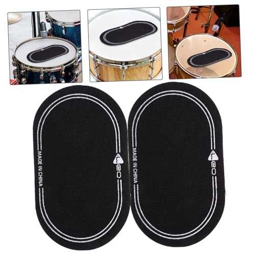 2pcs Drum Kit Screen Protector Drum Impact Drum Kick Pad 15.6X9X.01CM ...