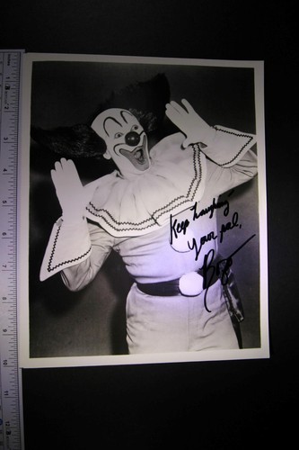 BOZO THE CLOWN AUTOGRAPH PHOTO~ | eBay