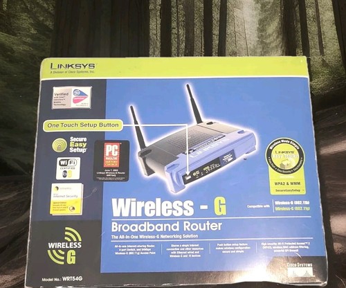 Linksys Wireless G Broadband Router WRT54G 2.4GHz 802.11G | eBay