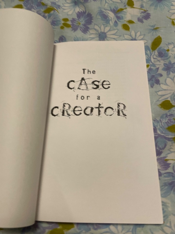 BOOK The case for a creator LEE STROBEL Jane Vogel Student edition ...