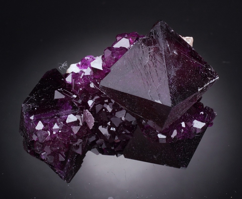 Alum Alun Alunite crystals on matrix from Poland specimen purple like ...