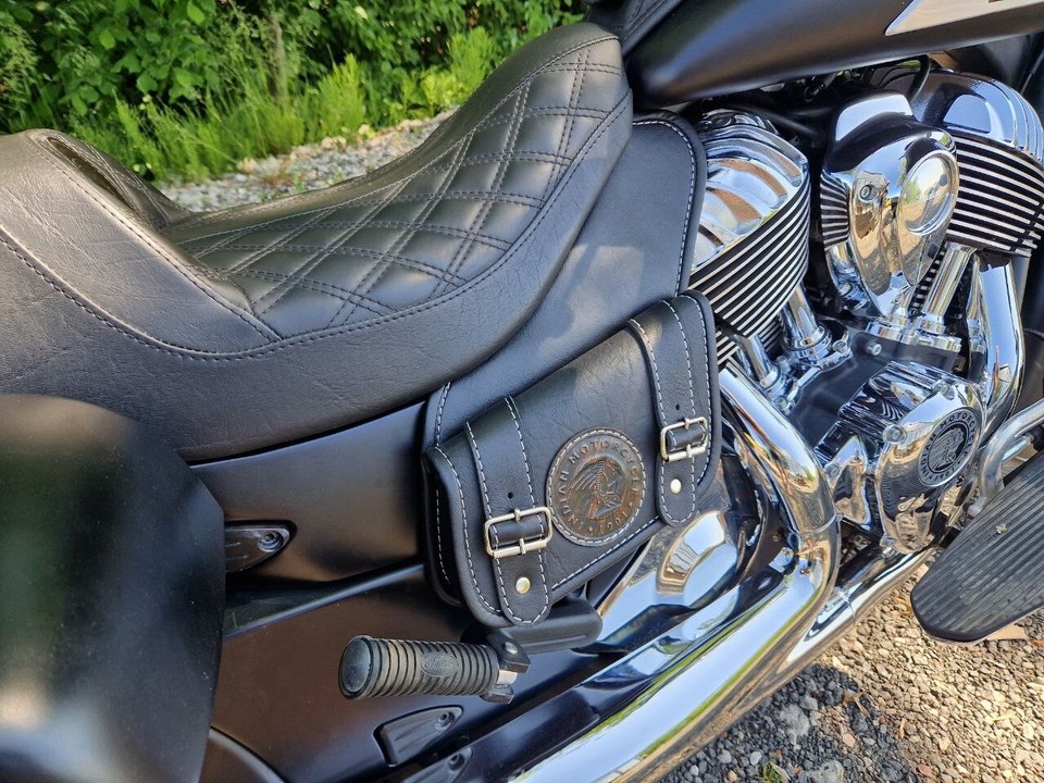 INDIAN Motorcycle side bags CHIEF SPRINGFIELD CHIEFTAIN ROADMASTER 14 ...