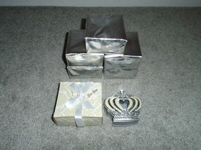6 Crown Tiara Party Favor Trinket Boxes New In Boxes | eBay