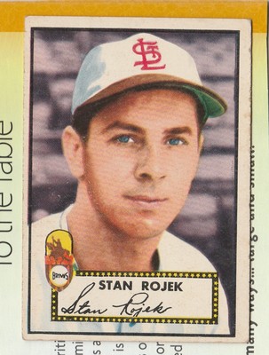 1952 Topps # 163 Stan Rojek | eBay