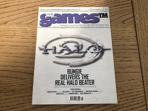 GAMES TM 23 magazine - Halo 2, Timesplitters 3, GTA, Final Fantasy XII ...