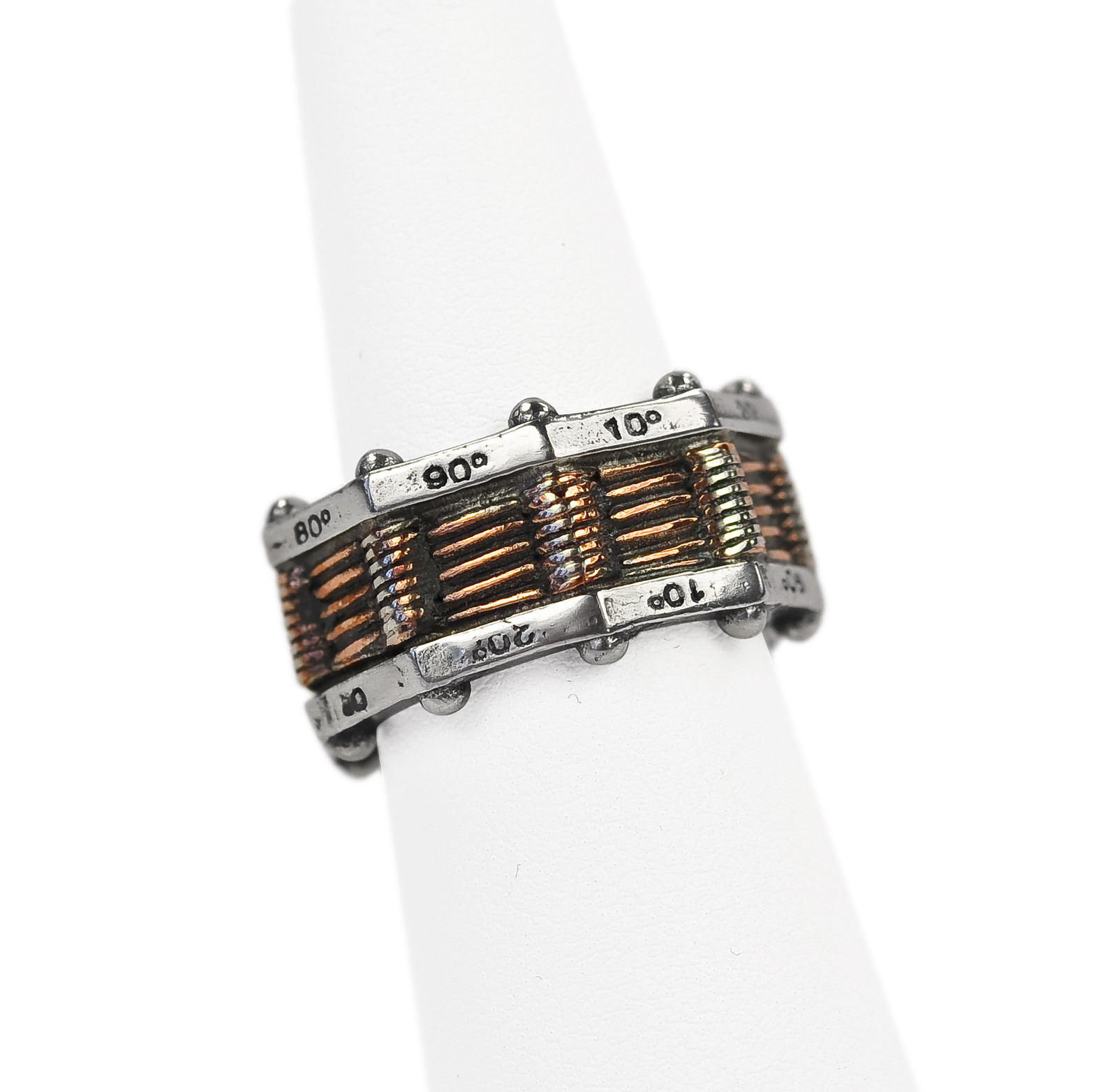 Hi-Voltage Toric Generator Ring - Alchemy Gothic English Pewter ...