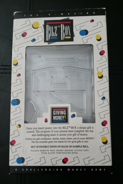 2 Challenging Bilz Obstacle Puzzle for Placing Money Gift Cards Tickets ...