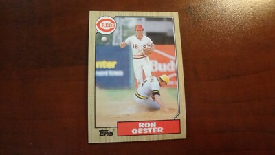 1987 TOPPS # 172 RON OESTER BASEBAL CARD | eBay