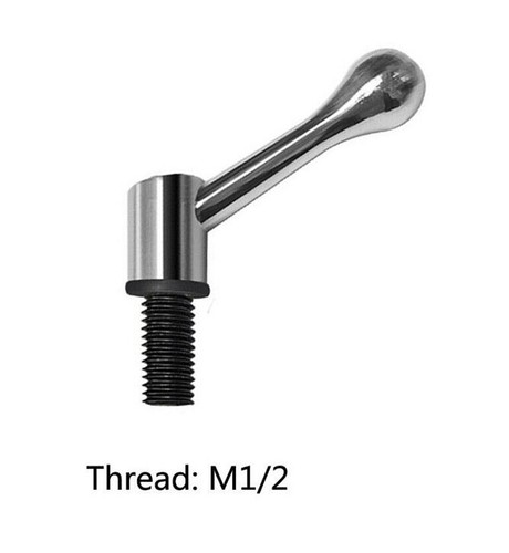 1x Milling Machine Table Lock Bolt Vertical Mill Head Handle M1/2 For ...