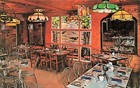Urbana Maryland Peter Pan Inn Restaurant Interior Stained Glass Vtg ...