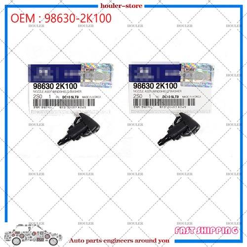 Gen-uine 98630-2K100 Washer Nozzle 2EA For Kia Soul 2009-2013 Sportage ...