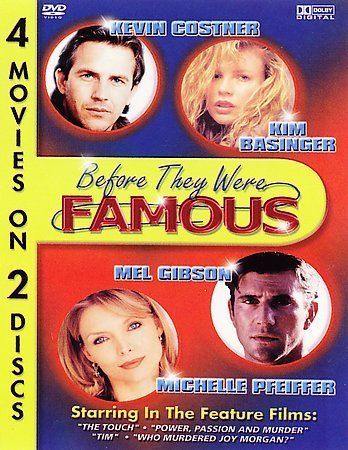 Before They Were Famous DVD 4 Disc Set Kim Basinger Mel Gibson Kevin ...