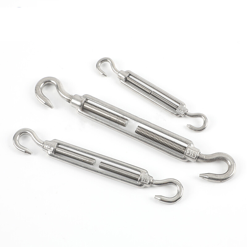 Turnbuckle Screw Straining Tensioner M6 M8 M10 M12 M14 M20 316 ...