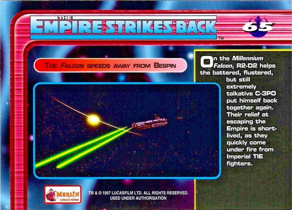 1997 Lucasfilm Merlin Collections - Star Wars: The Empire Strikes Back ...