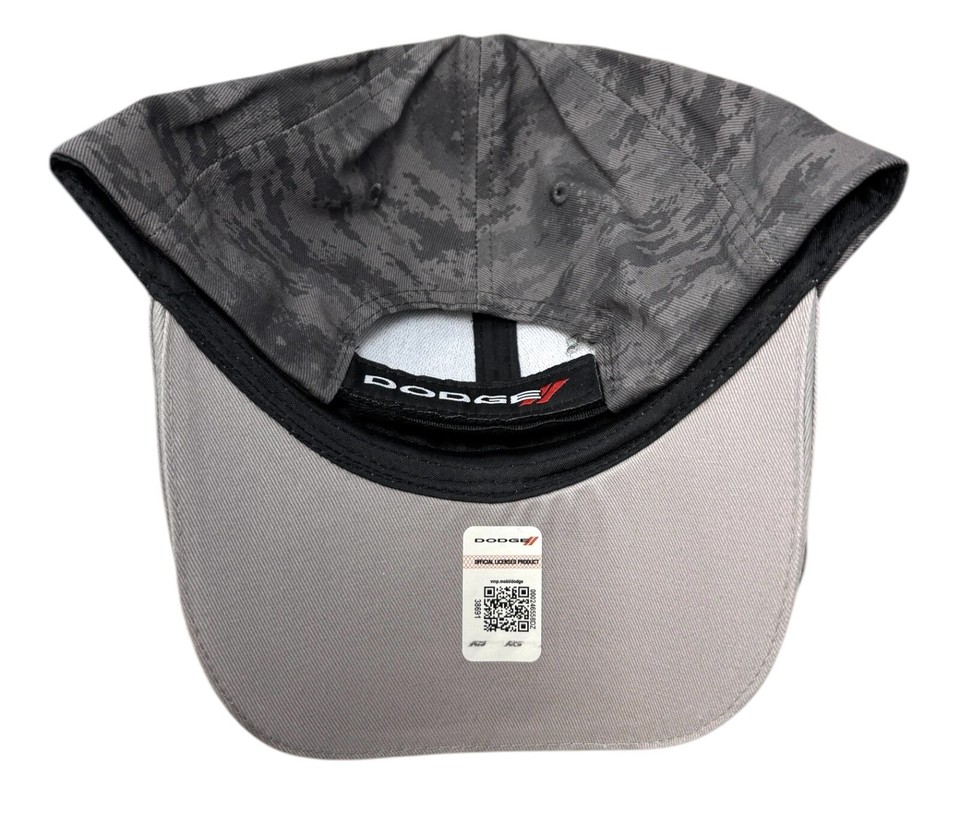 Black & Gray Dodge Challenger Digital Camo Hat Cap | eBay
