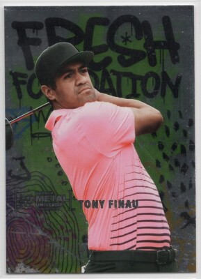 2021 Metal Universe Champions Fresh Foundation Tony Finau #FF18 | eBay