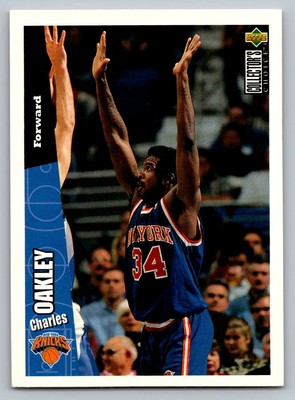 Charles Oakley #101 New York Knicks 1996-97 Collector's Choice Italian ...
