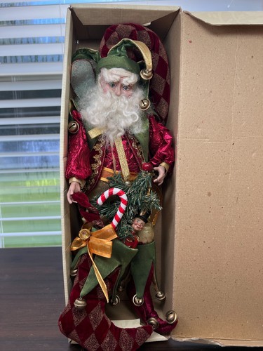 16" RETIRED MARK ROBERTS STOCKING FAIRY 51-35636 POSEABLE 16" BOX ...