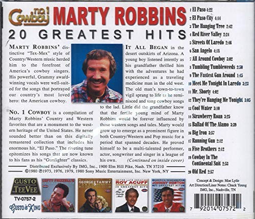 No. 1 Cowboy by Robbins Marty [Audio CD] NEUF 792014075722 | eBay