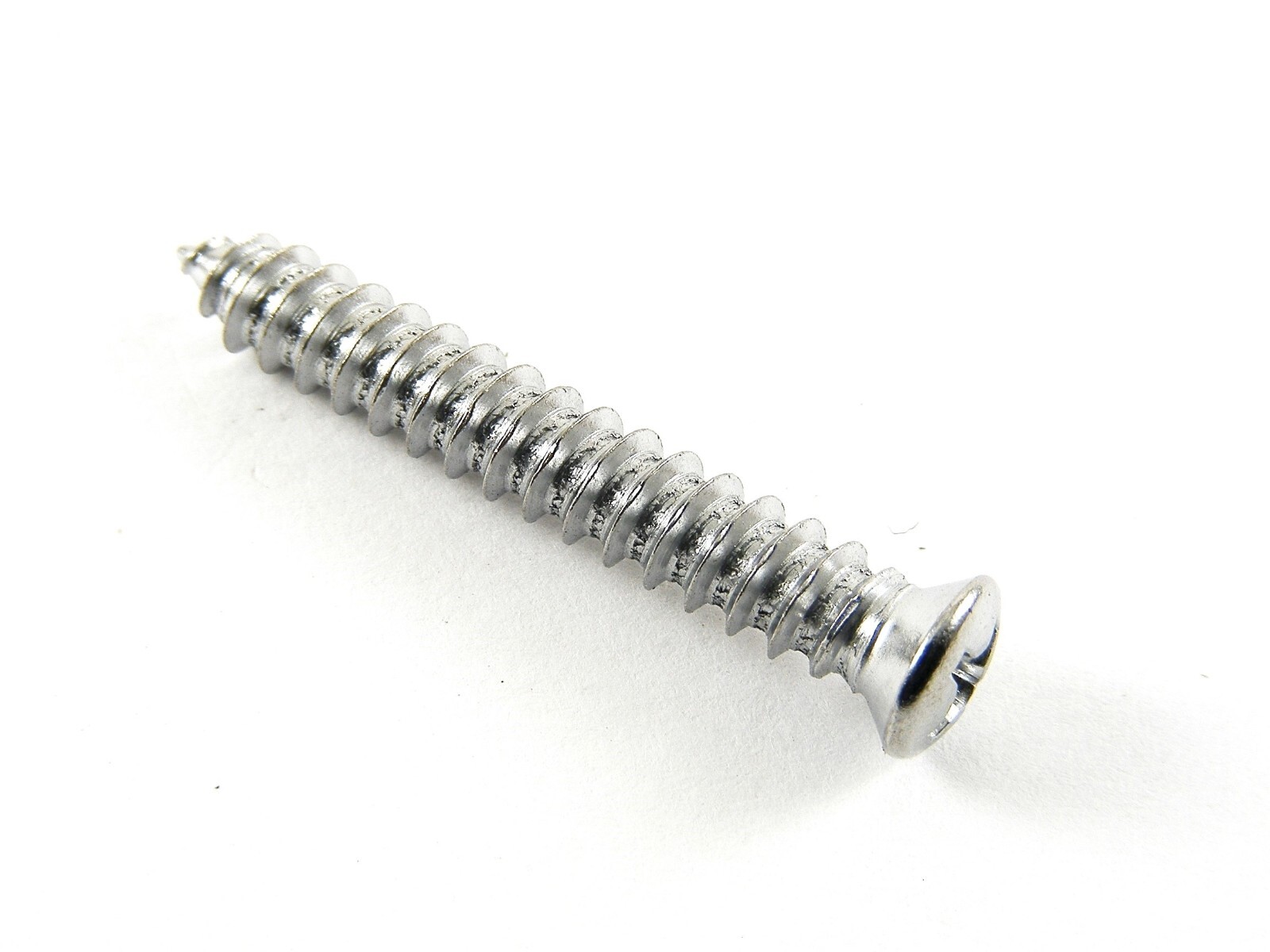 Mopar Chrome Trim Screws- #10 x 1-1/4" Long- #6 Oval Head- 25 screws ...