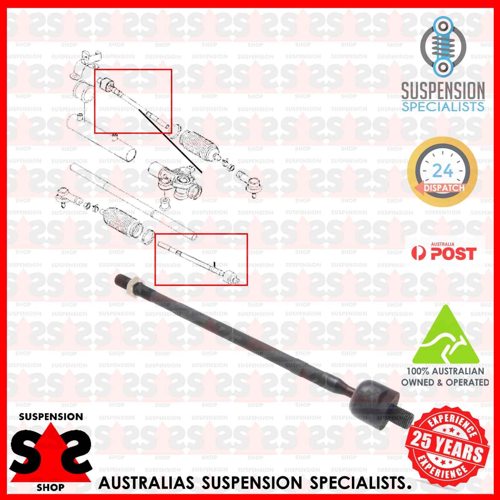 Front Axle Inner Tie Rod Suit SSANGYONG Korando (Ck) 2.0 KORANDO (CK ...