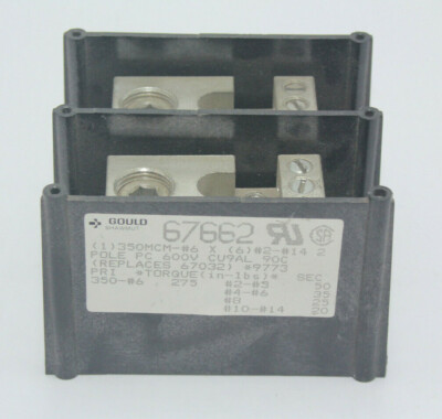 Terminal Blocks - Shawmut Power Distribution Block